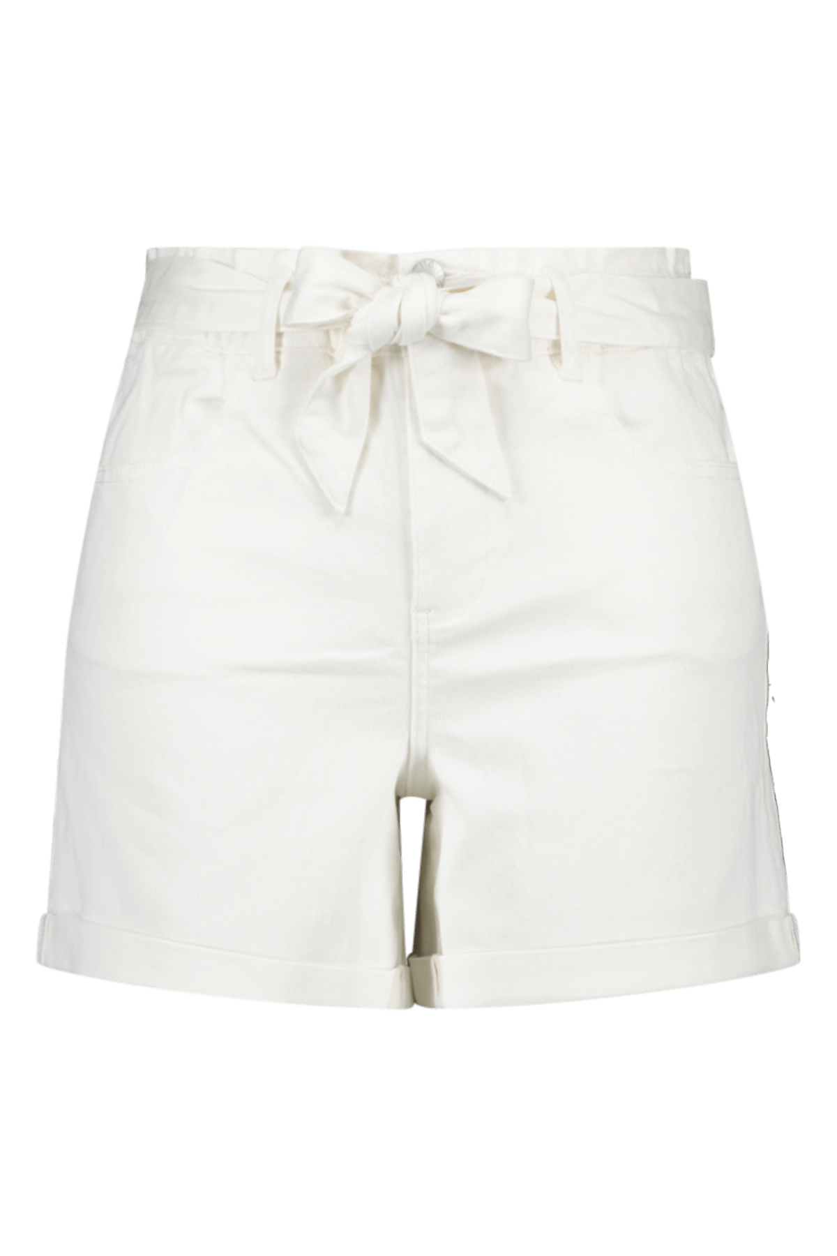 Dames Denim Short Wit MS Mode Dames Denim Short Wit MS Mode