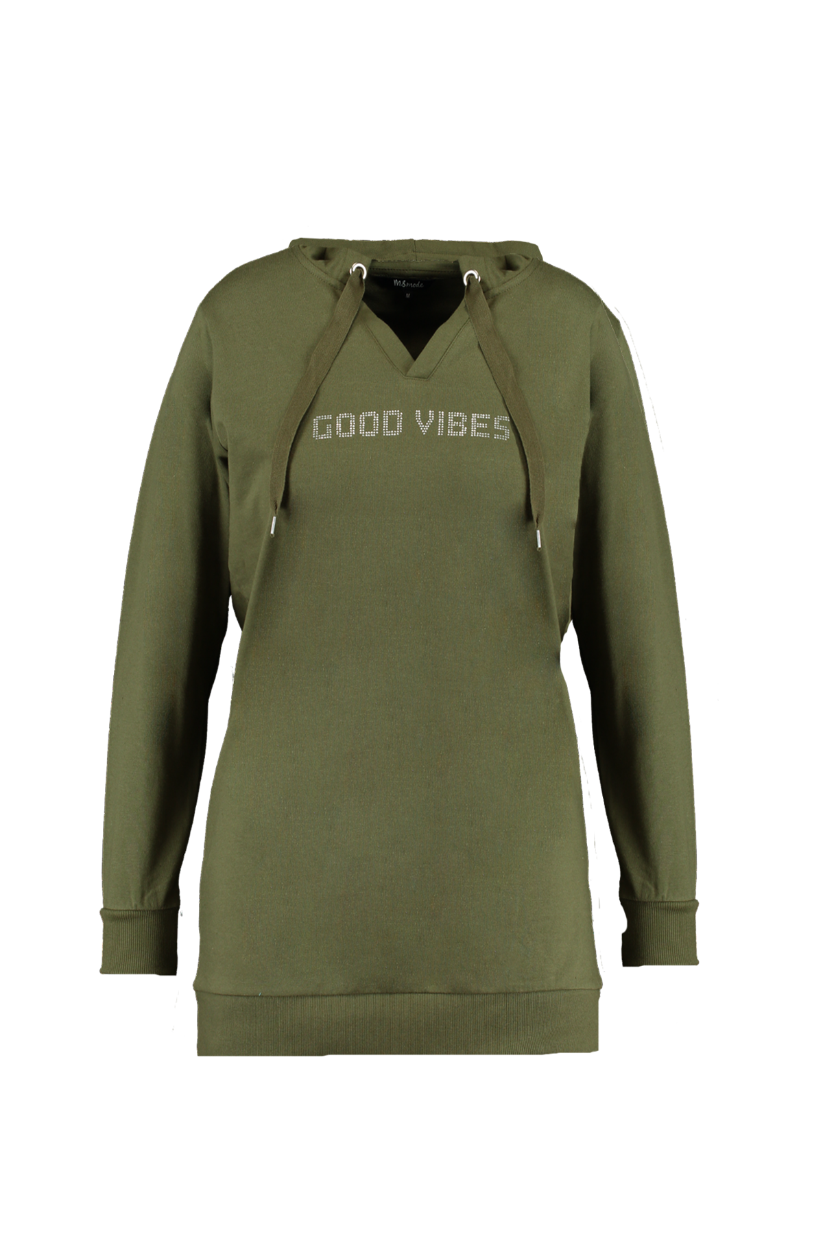 Dames Lange sweater met opdruk bij MS Mode®