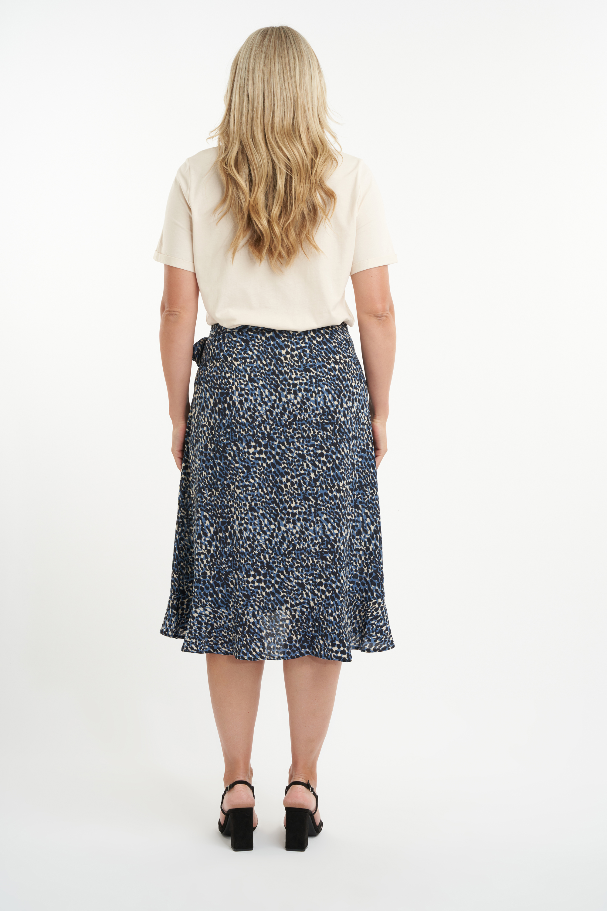 Wikkelrok met print bij MS Mode®