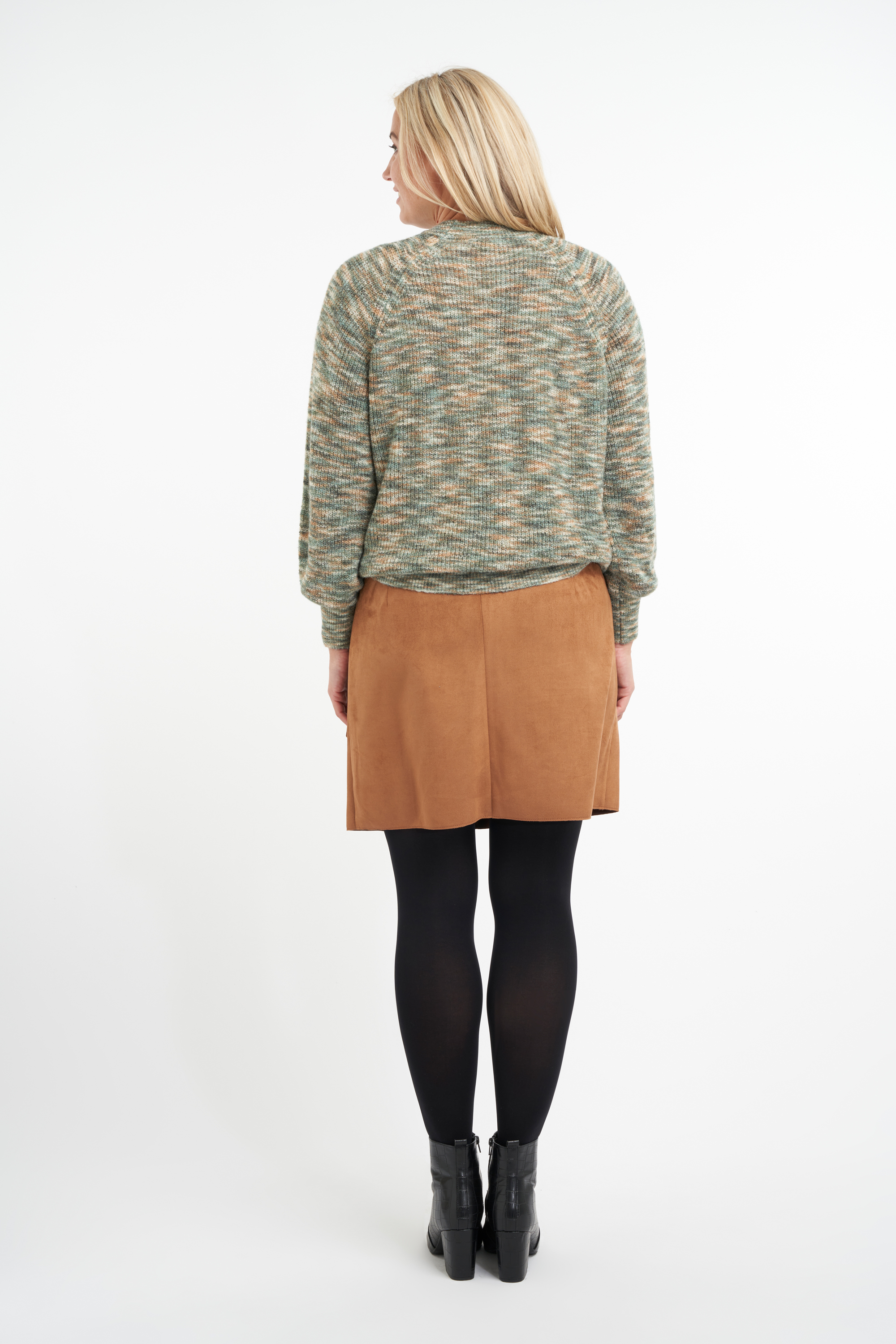 Dames Overslag rok van suedine bij MS Mode®