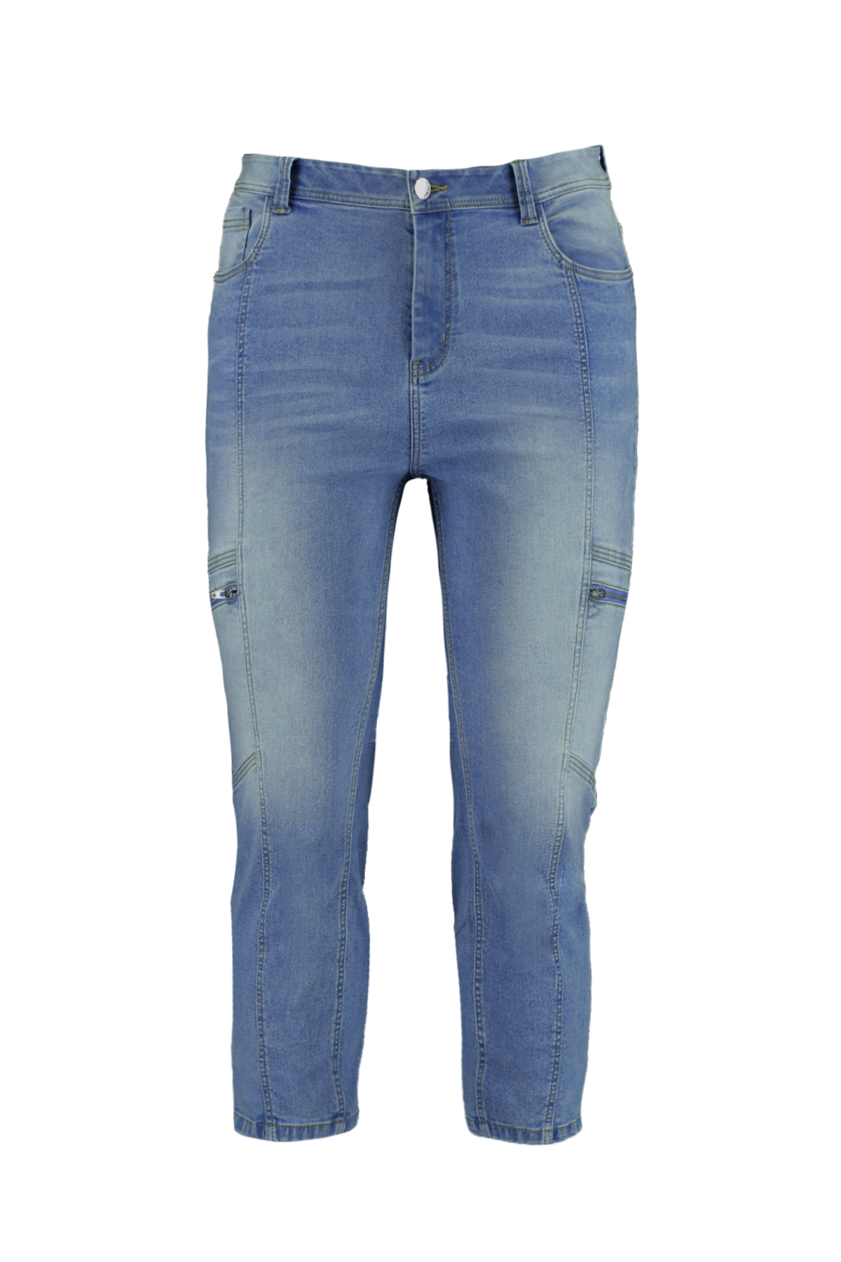 Dames Capri broek met details bij MS Mode®