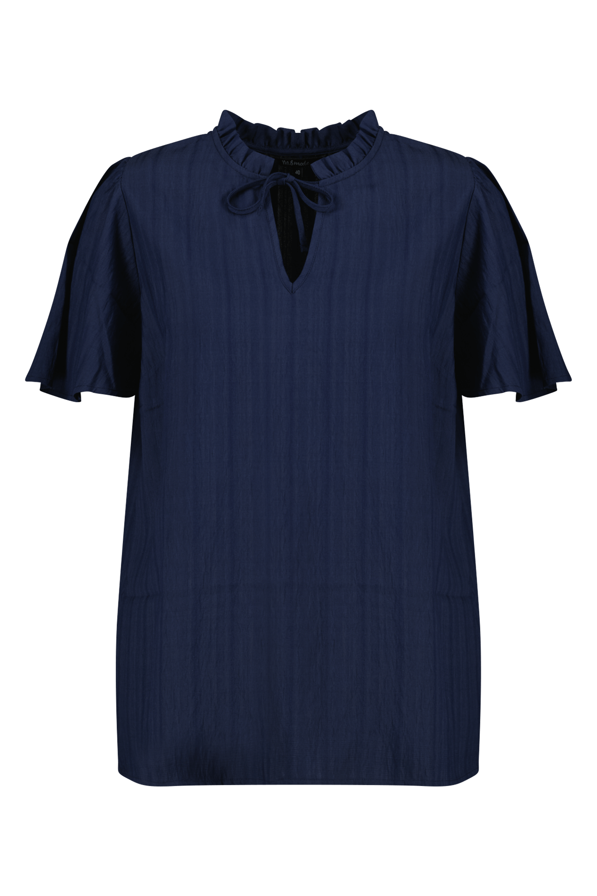 Dames Blouse met korte mouwen Multi Neutraal | MS Mode